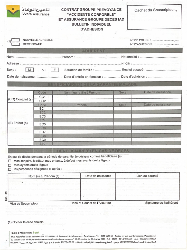 Wafa Assurance | PDF