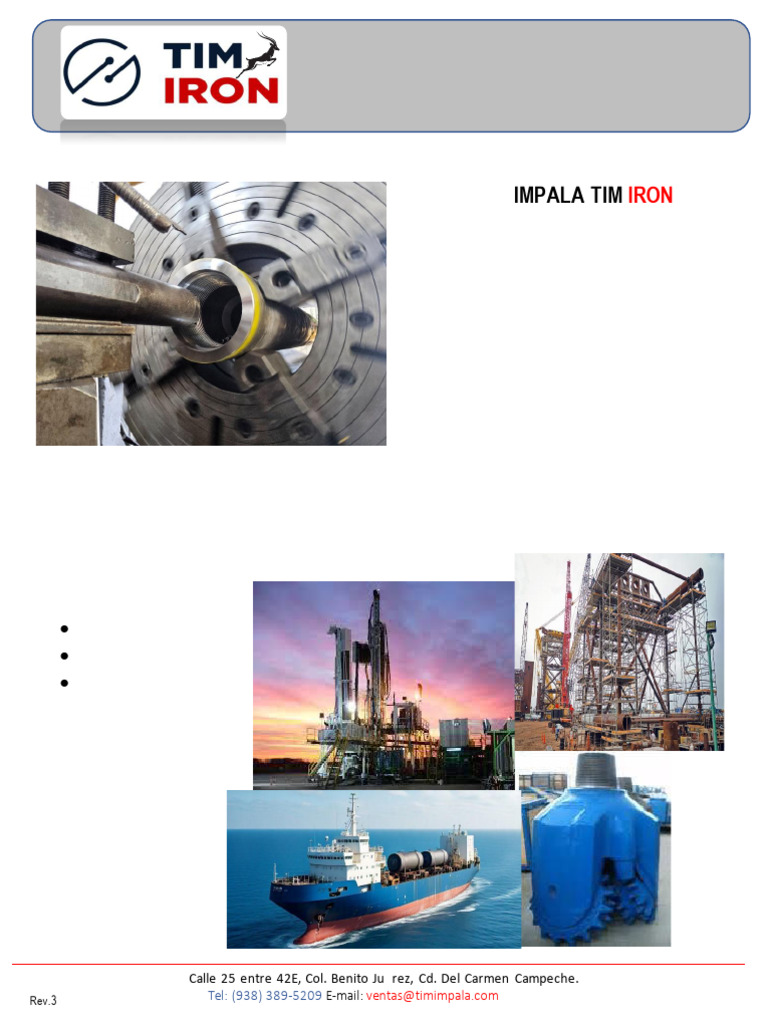 Catalogo de Servicios Tim Iron 2025 Editable Rev.3 (2) | PDF | Sector ...