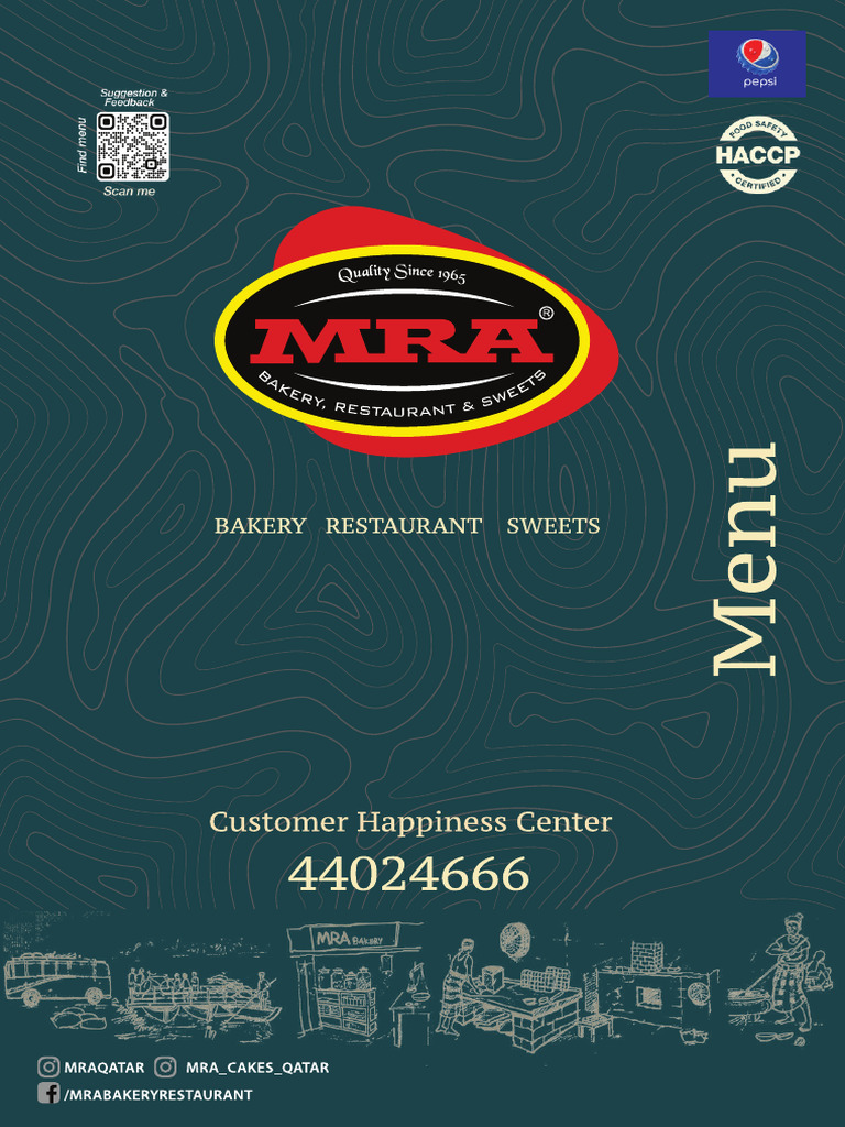 Mra Menu New | PDF