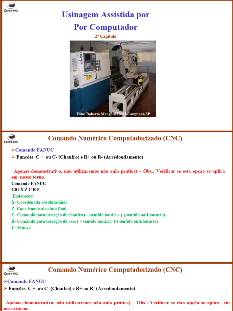 Cnc | PDF | Máquinas | Engenharia Mecânica