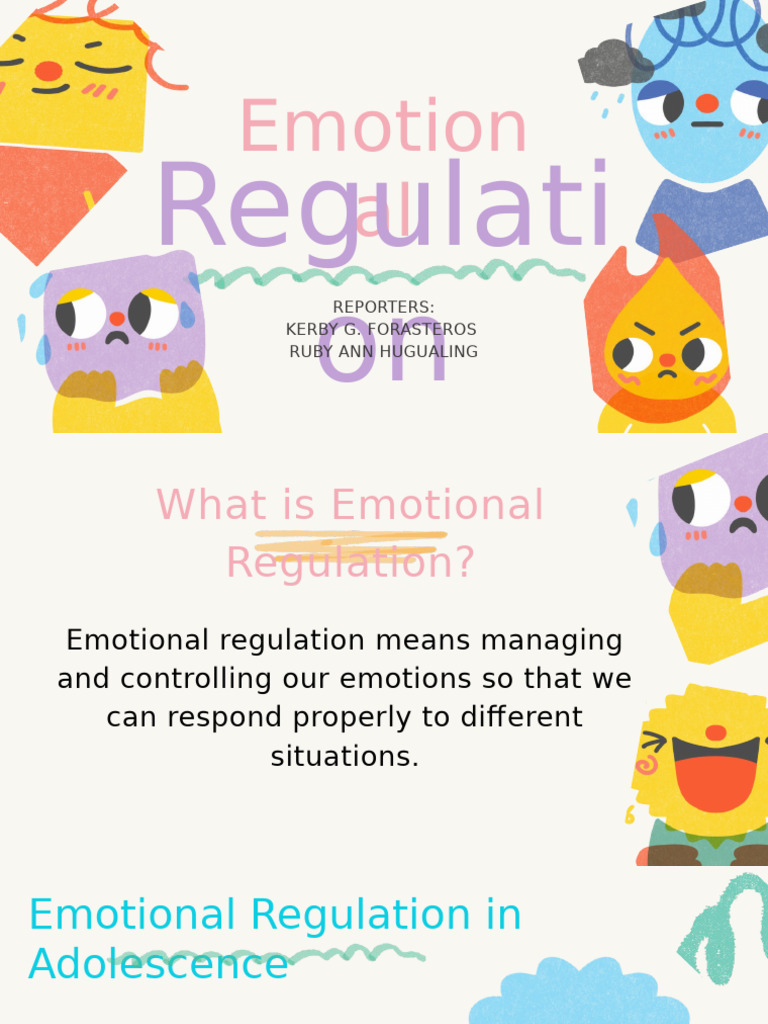 EMOTIONAL-REGULATION_GROUP-6 | PDF