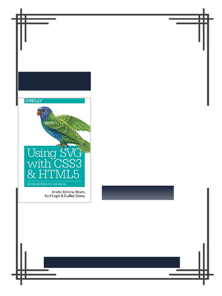 Using SVG with CSS3 and HTML5 Vector Graphics for Web Design Early ...