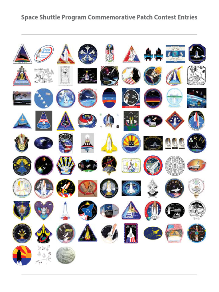 Space Shuttle Patches | PDF | Space Shuttle Columbia | Space Shuttle