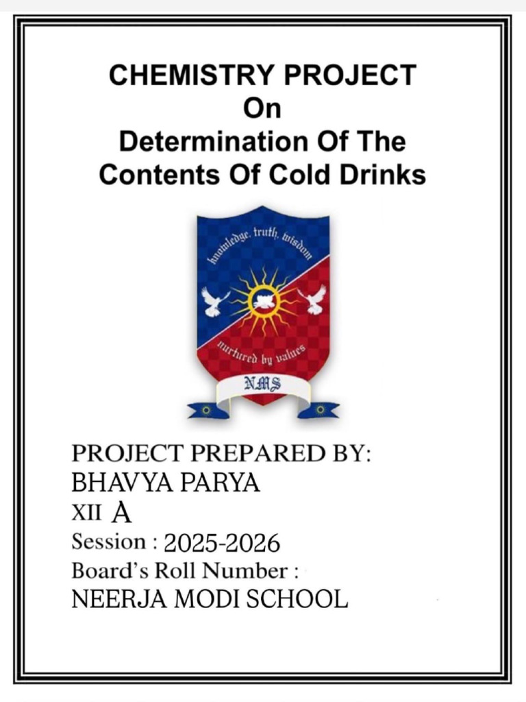 Class 12 Chemistry Investigatory Project | PDF | Carbohydrates | Sucrose