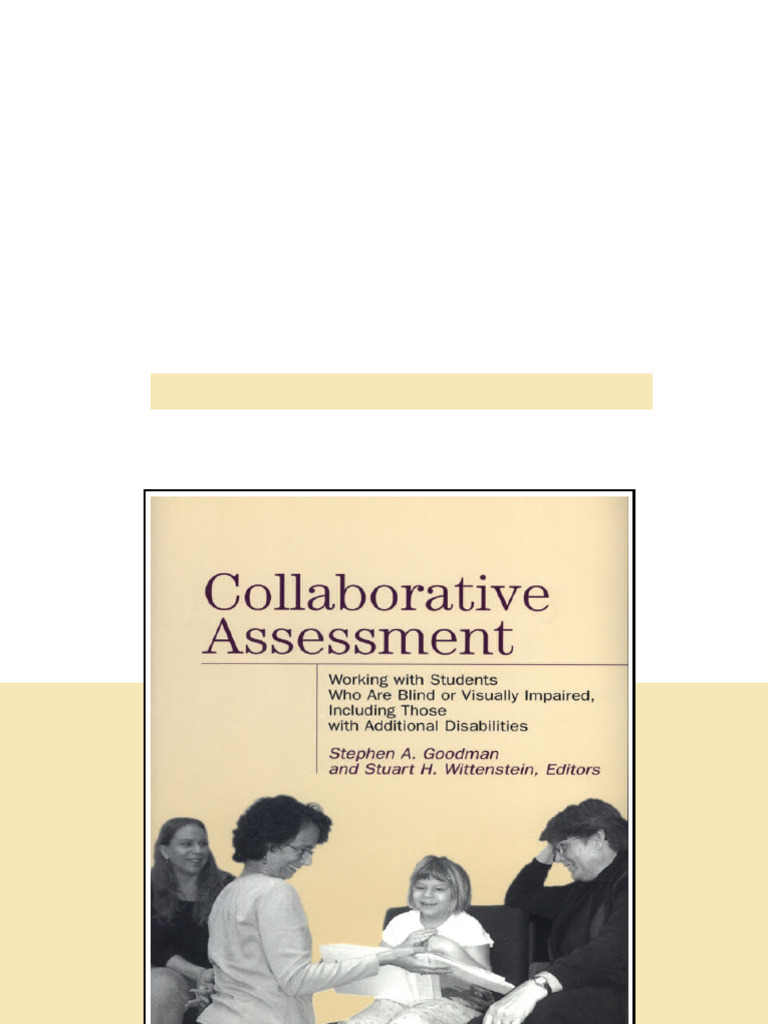Collaborative Assessment Working With Students Who Are Blind Or ...