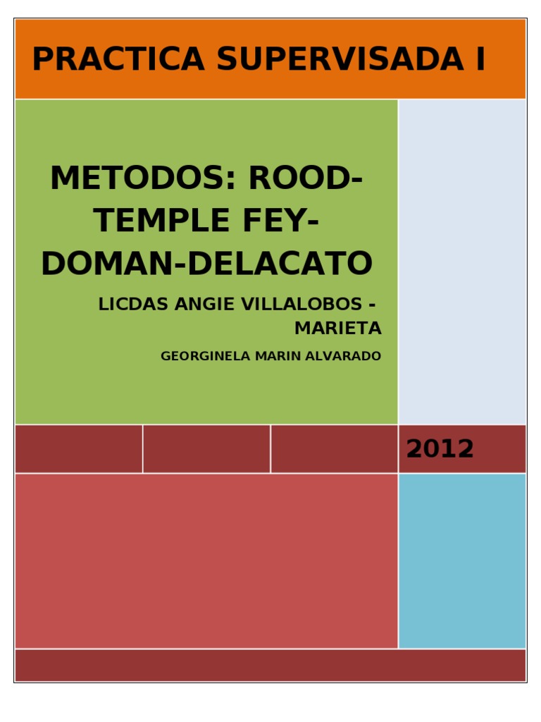 Método Temple Fay en Rehabilitación Infantil | PDF | Cerebro | Lectura ...