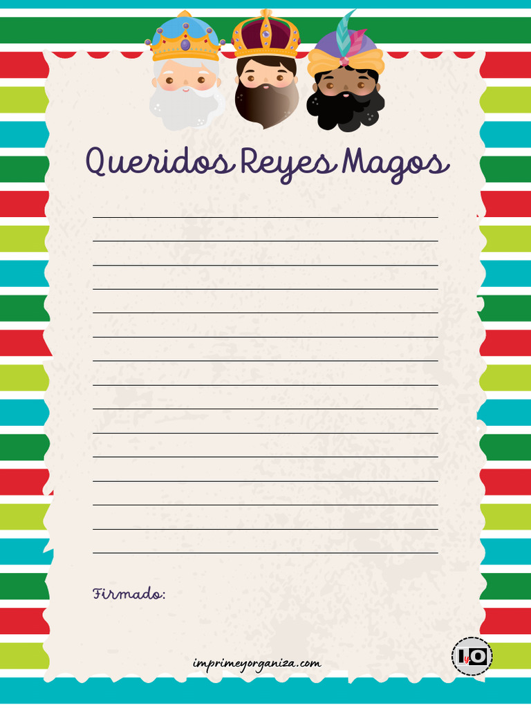 Carta Queridos Reyes Magos | PDF