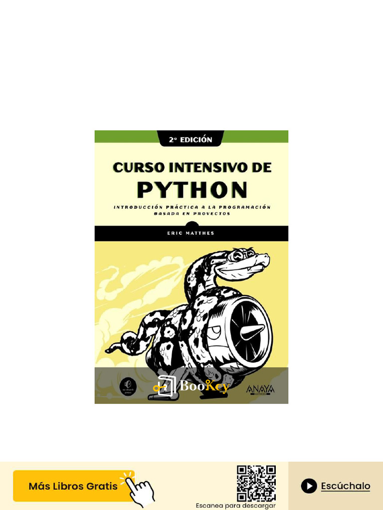 Curso Intensivo de Python, 2ª Edición PDF | PDF | Python (lenguaje de programación) | Shell ...