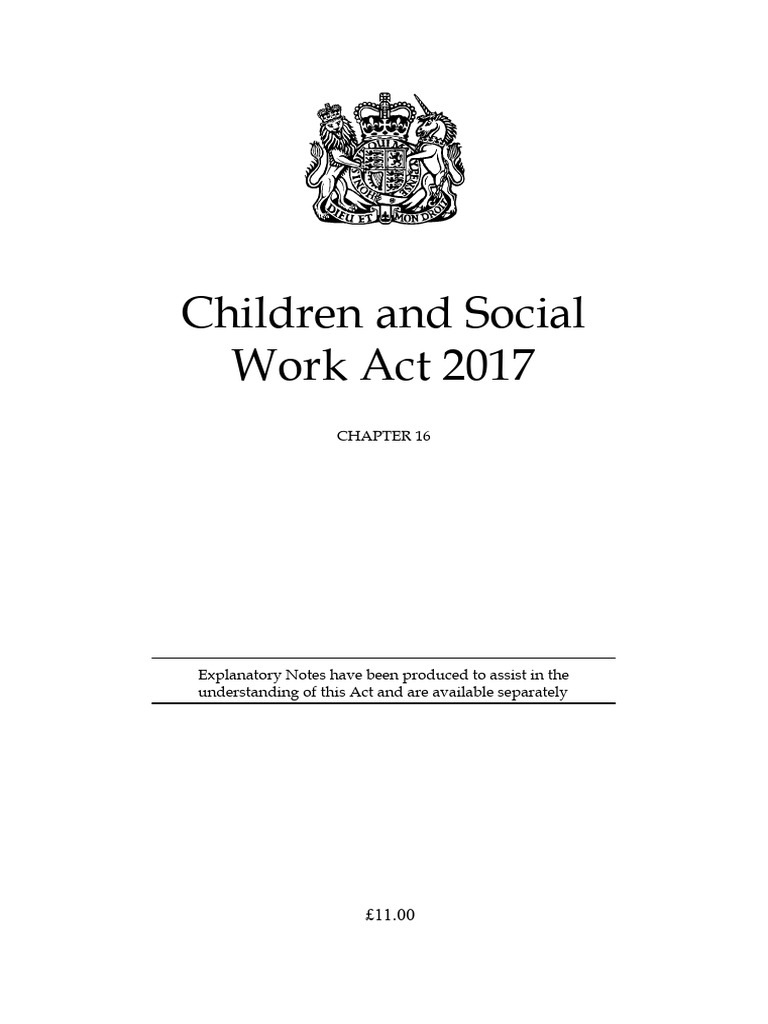 Children and Social Work Act 2017 Overview | PDF | Justice | Crime ...