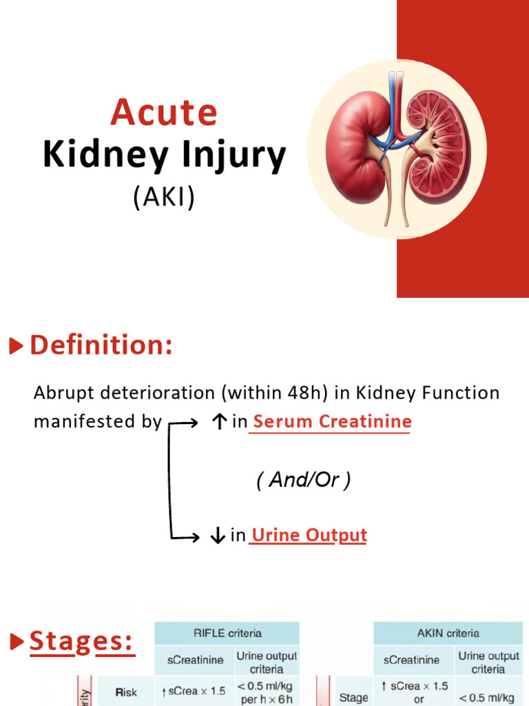 Acute Kidney Injury (1) | PDF | Medical Specialties | Diseases And ...