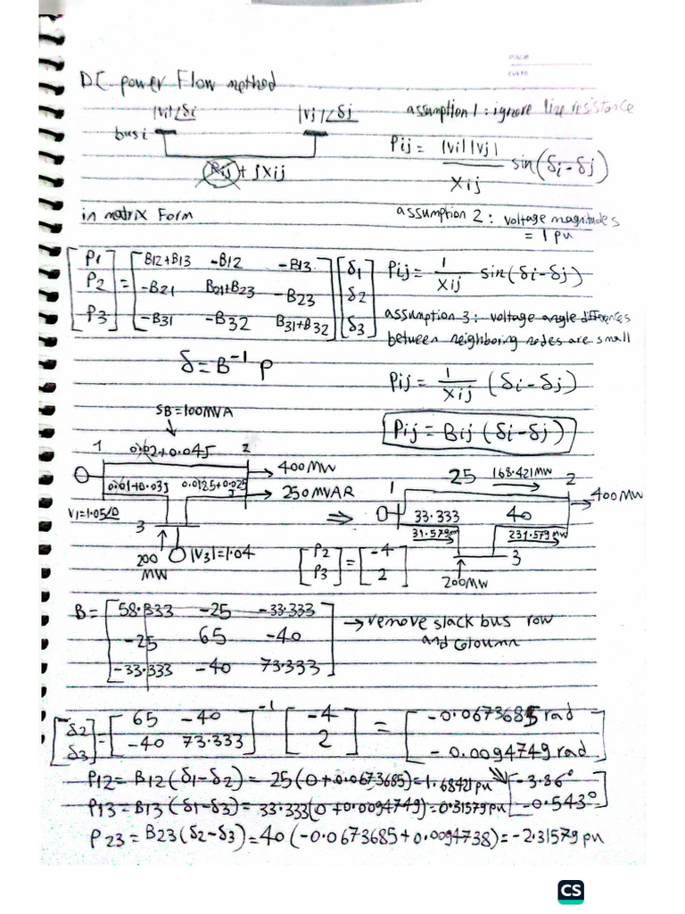 Dc , Newton Raphson,Fast Decoupled the Final | PDF
