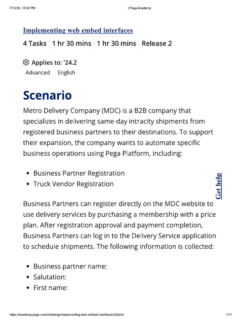 Scenario | PDF