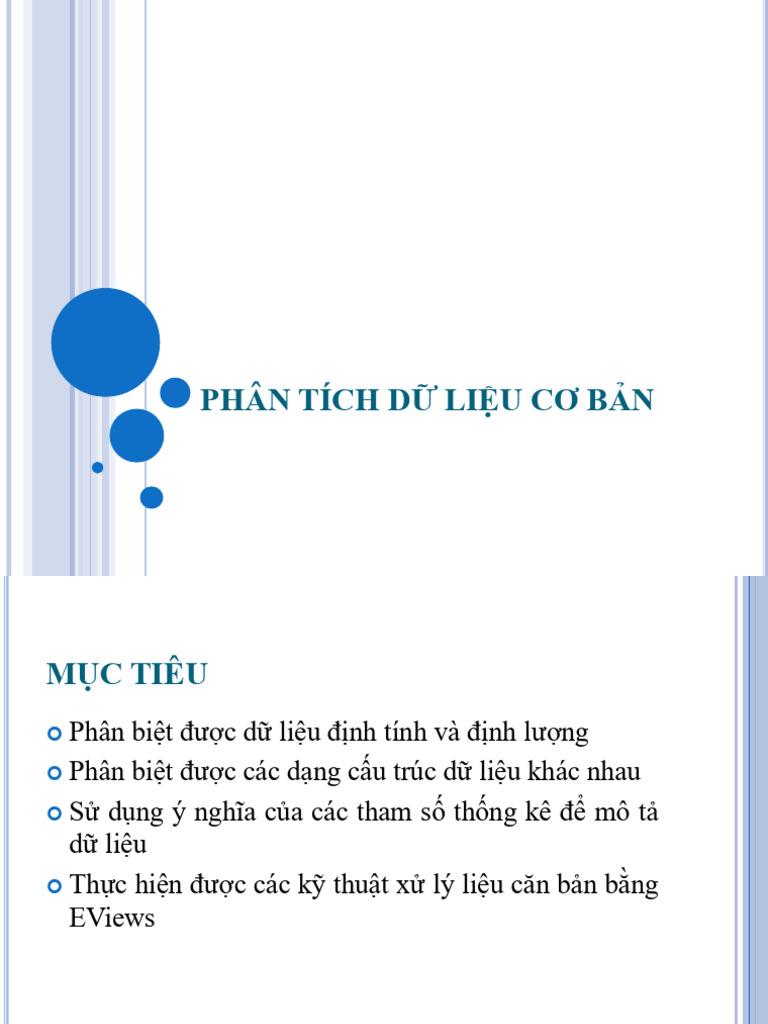 1 Basic Data Analysis in Finance | PDF