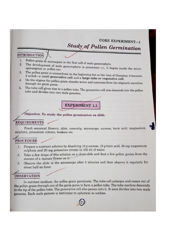 biology practical | PDF