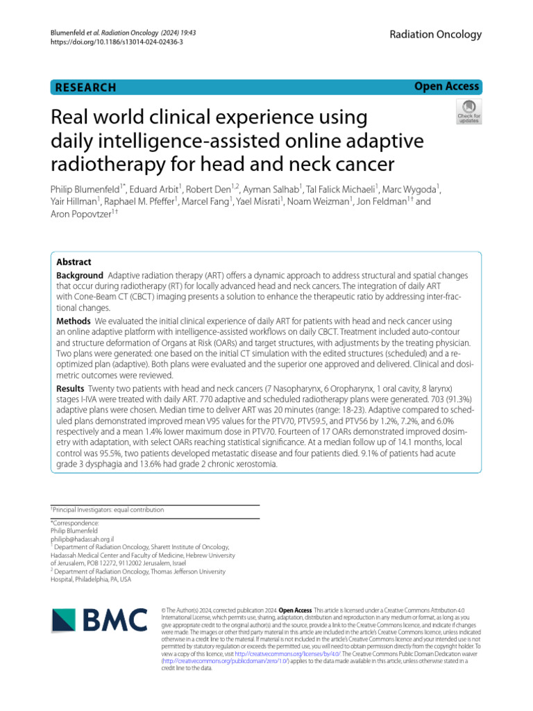 Real World Clinical Experience Using Daily Intelligence-Assisted Online ...