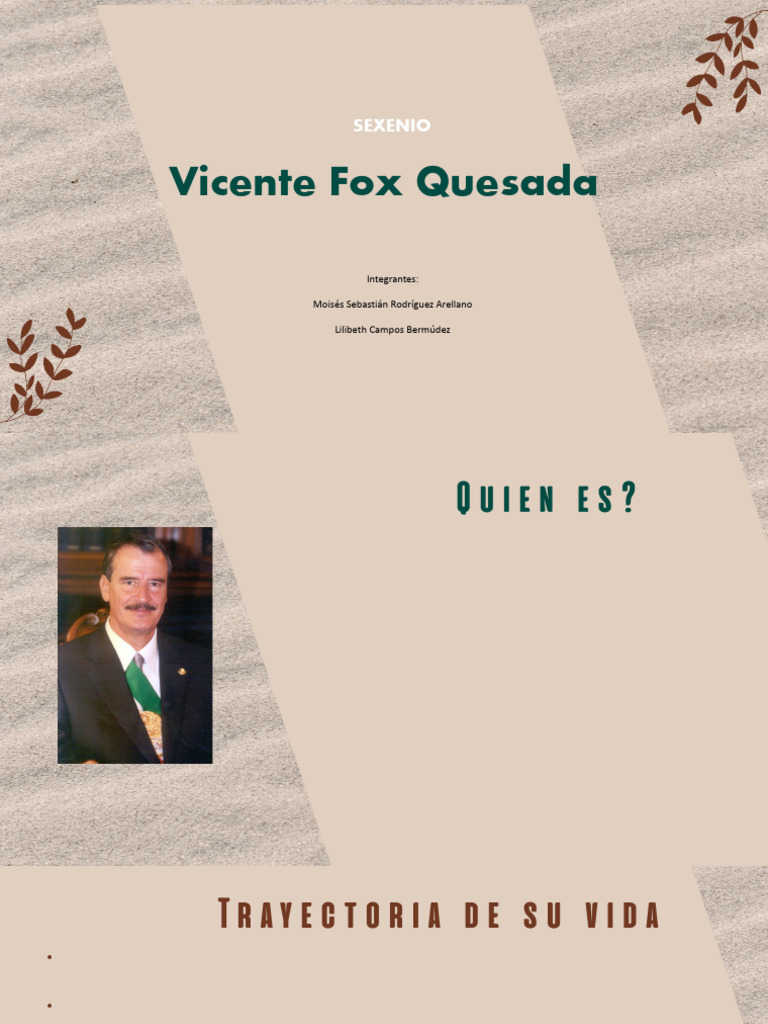 Vicente Fox | PDF | México