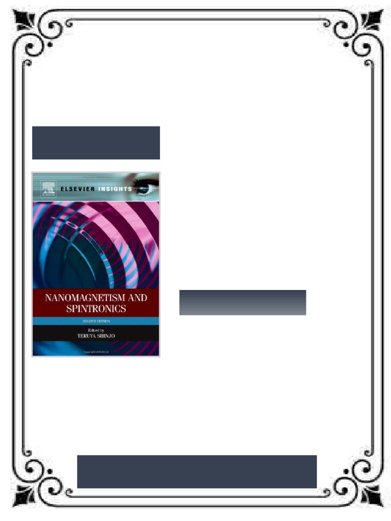 Nanomagnetism and Spintronics 2nd Edition Teruya Shinjo (Eds.) ebook ...