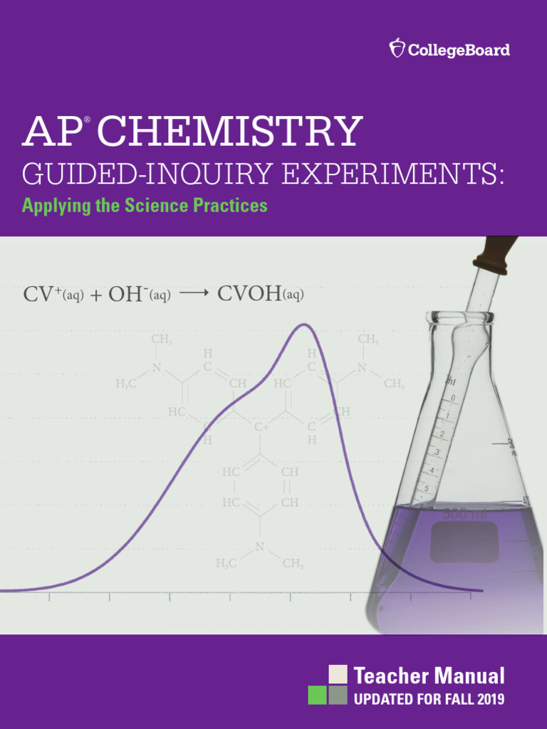 AP Chemistry Teacher Lab Manual Effective Fall 2019 | PDF | Buffer ...
