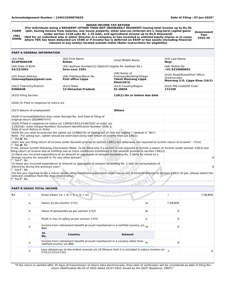 Form PDF 124013200070625 | PDF | Money