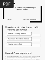 Traffic Volume Count Survey Guide | PDF | Traffic | Road Transport
