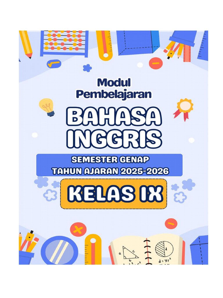Cover Modul Ajar | PDF