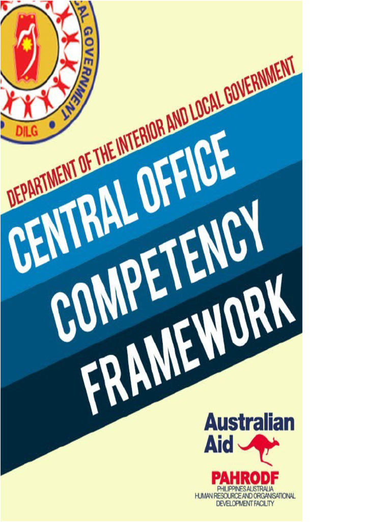 DILG Competency Model Overview | PDF | Competence (Human Resources ...