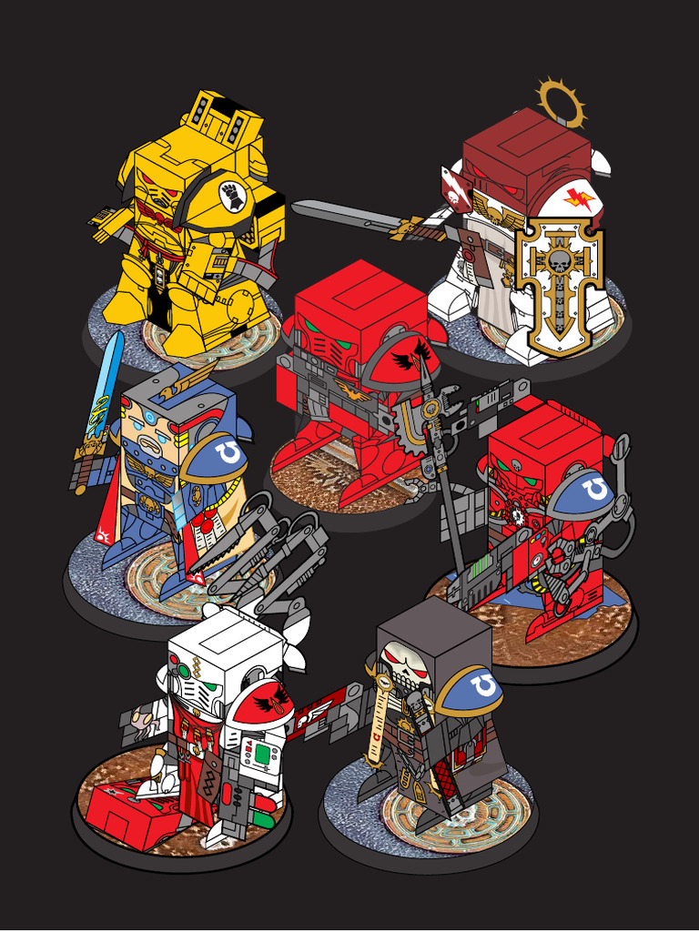 Chibi Chapters Space Marines | PDF