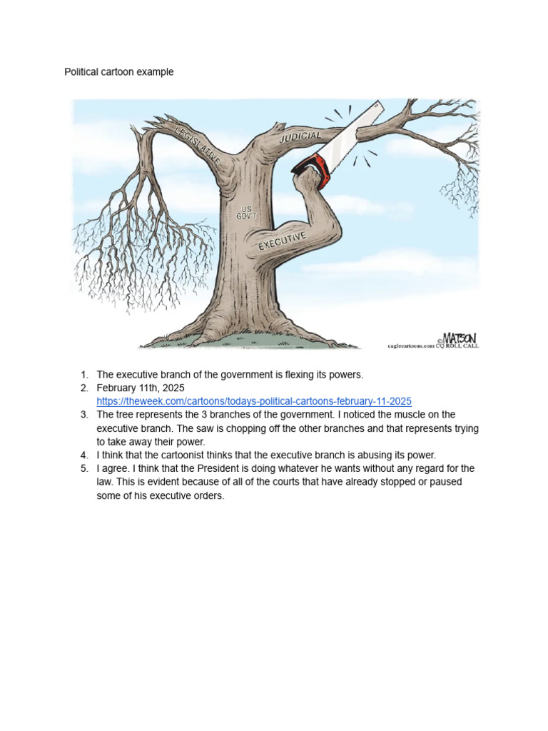 Political Cartoon Example 1 | PDF