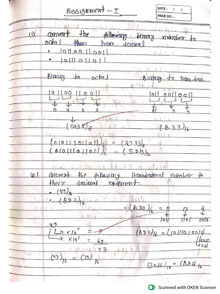 De Assignment Work | PDF