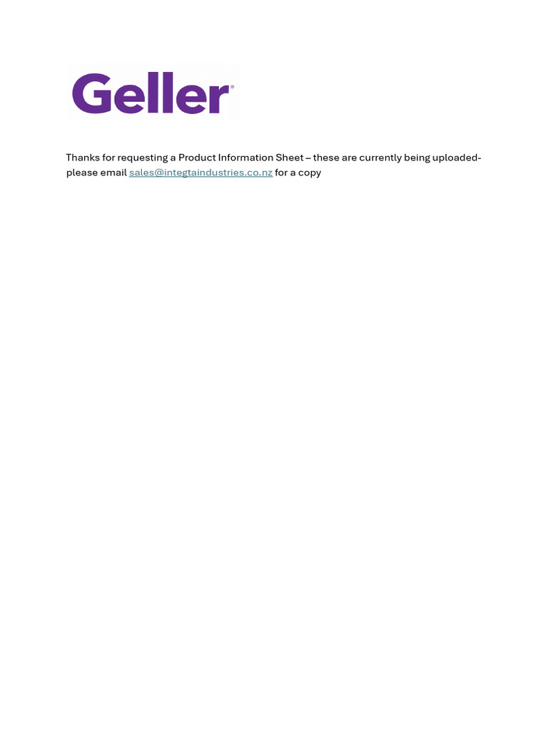 PI Sheet Request | PDF