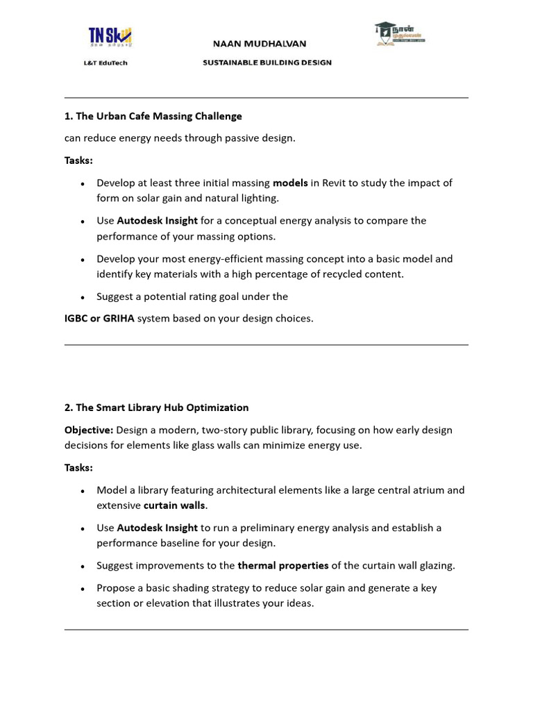 Hackathon Updated Problem Statement | PDF | Roof | Sustainability