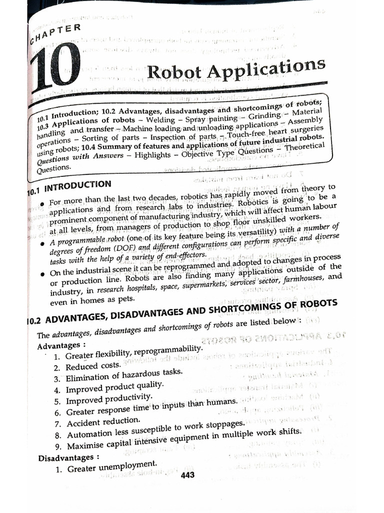Chapter 4 Robot Application | PDF