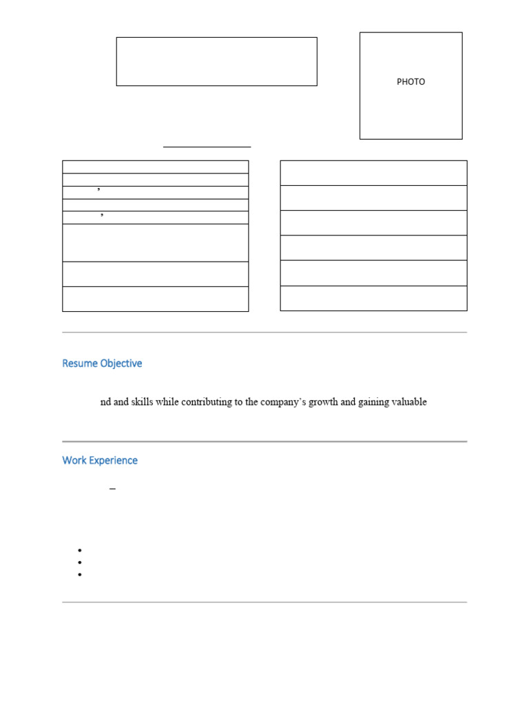 Personal Details | PDF