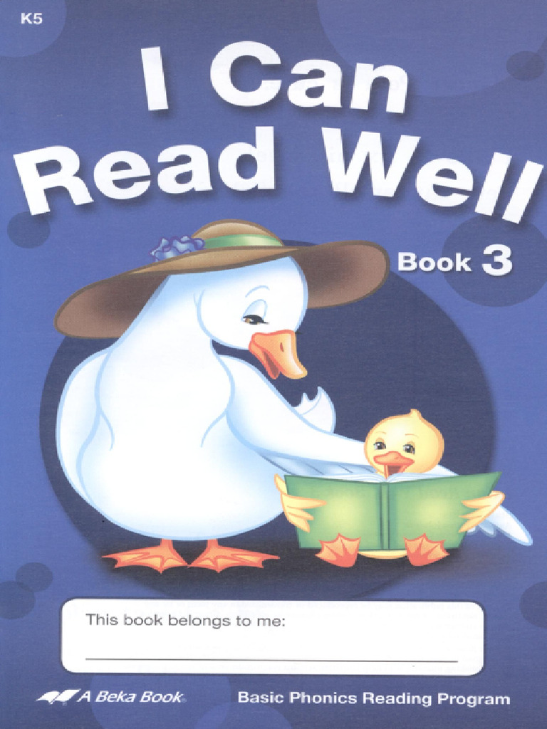 I Can Read Well 3 | PDF