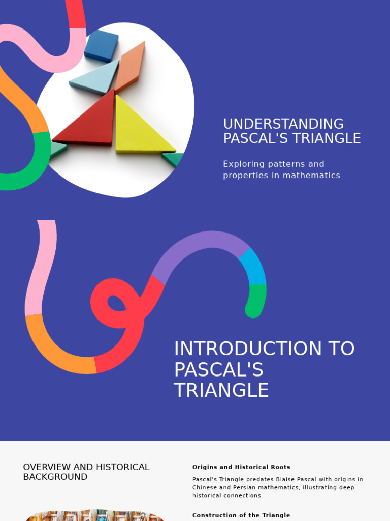 Pascals Triangle Presentation | PDF | Mathematics | Combinatorics