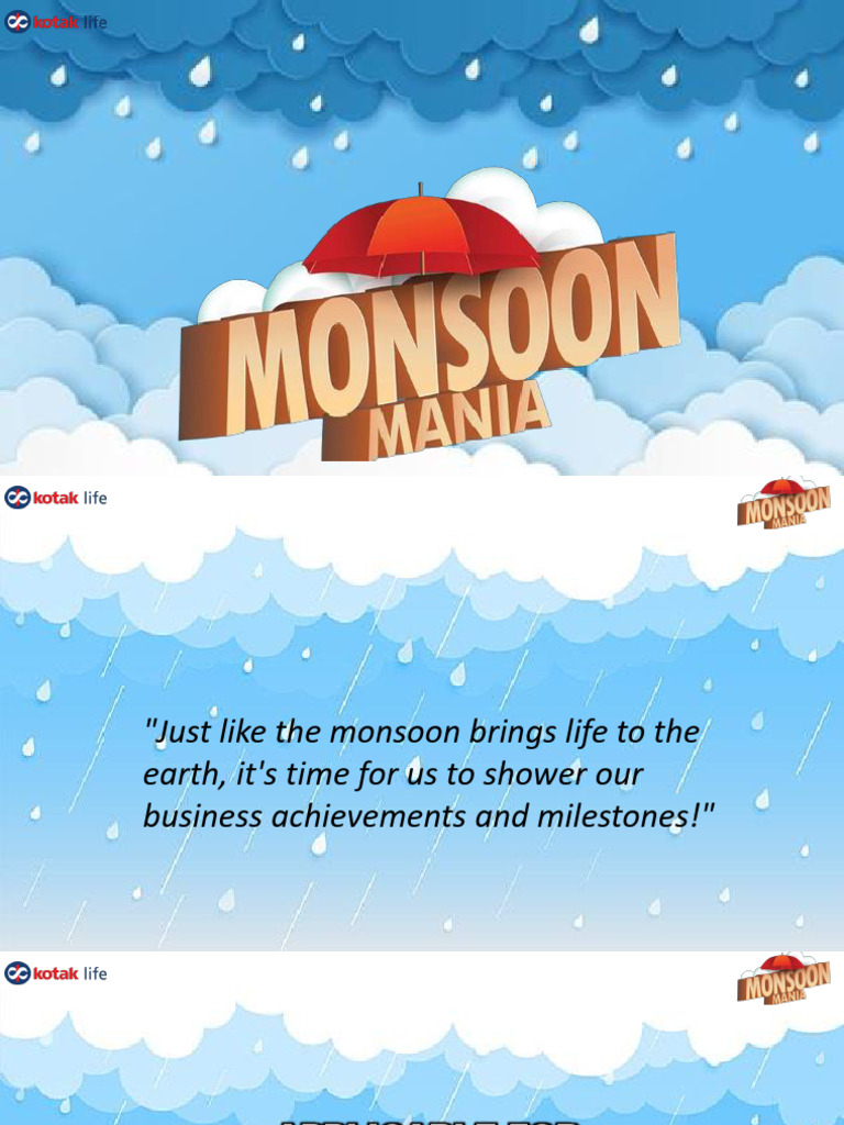 Monsoon Mania - APC LA Contest For Jul'24 | PDF | Life Insurance | Taxes