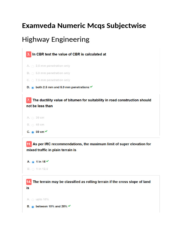 Highway Engineering | PDF