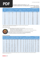 XLPE Cable Gland Size and Ratings Chart | PDF | Electrical Conductor ...