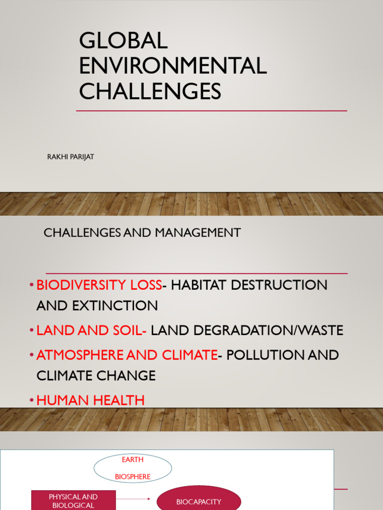 Global Biodiversity Loss and Management | PDF | Biodiversity | Soil