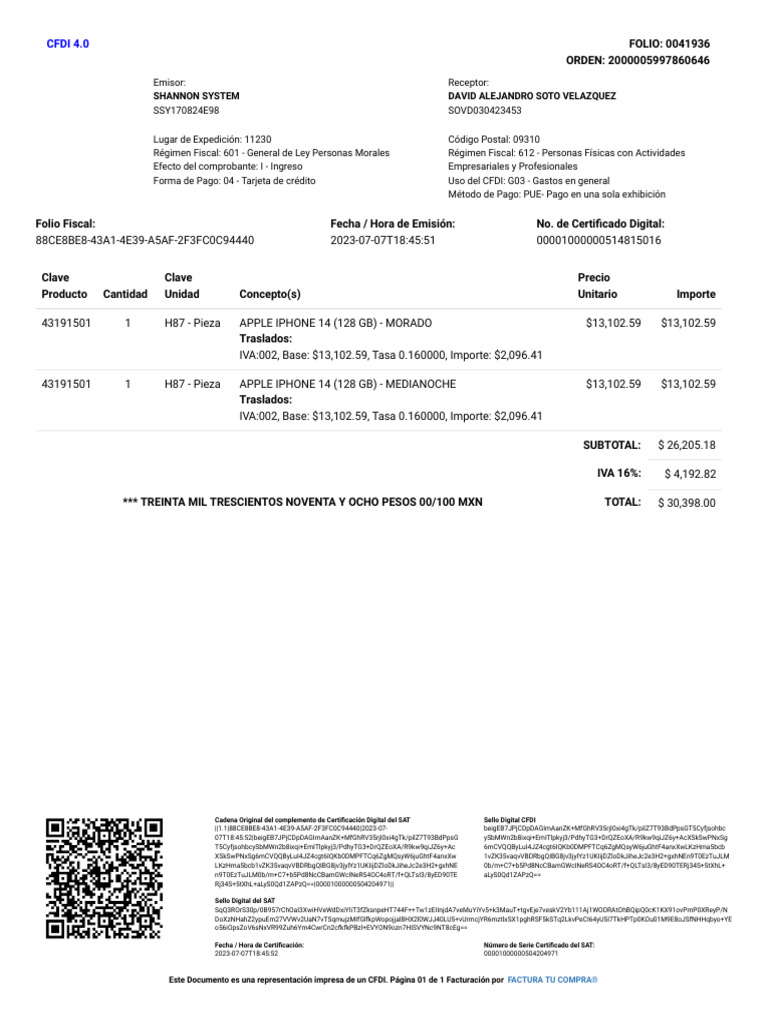 Apple iPhone 14 (128 Gb) - Morado Color Violeta | PDF | Apple Inc.