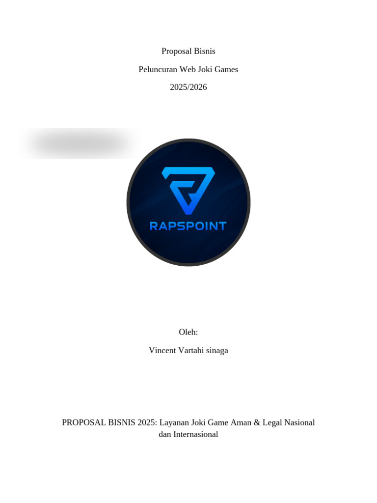 Layanan Joki Game Aman dan Legal | PDF