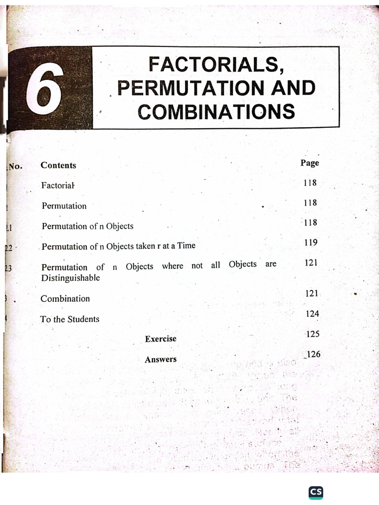 Factorials | PDF