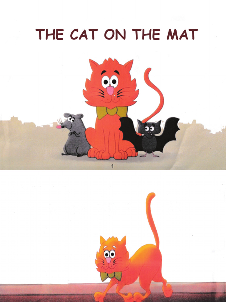 The Cat Sat On Mat Color | PDF