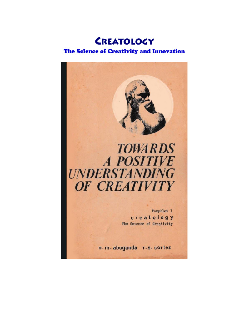 Understanding Creatology: The Science of Creativity | PDF | Science ...