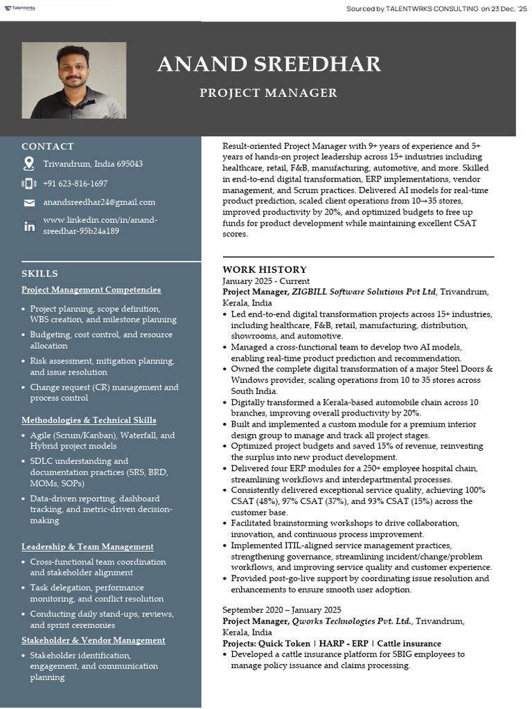 Naukri AnandSreedhar[9y 0m] | PDF