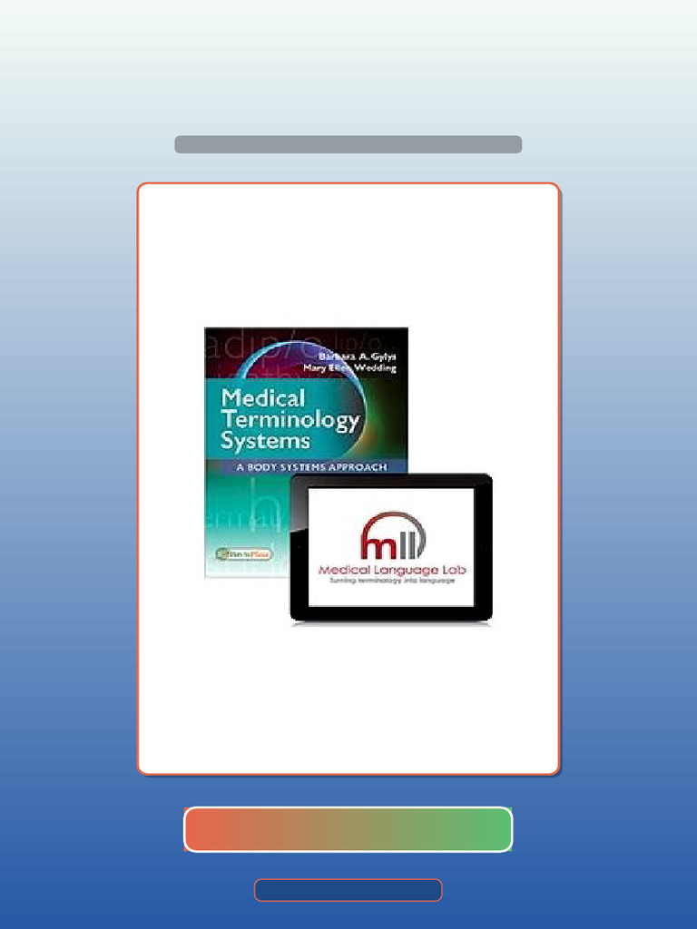 Test Bank for Medical Terminology Systems 8th Edition by Gylys | PDF ...