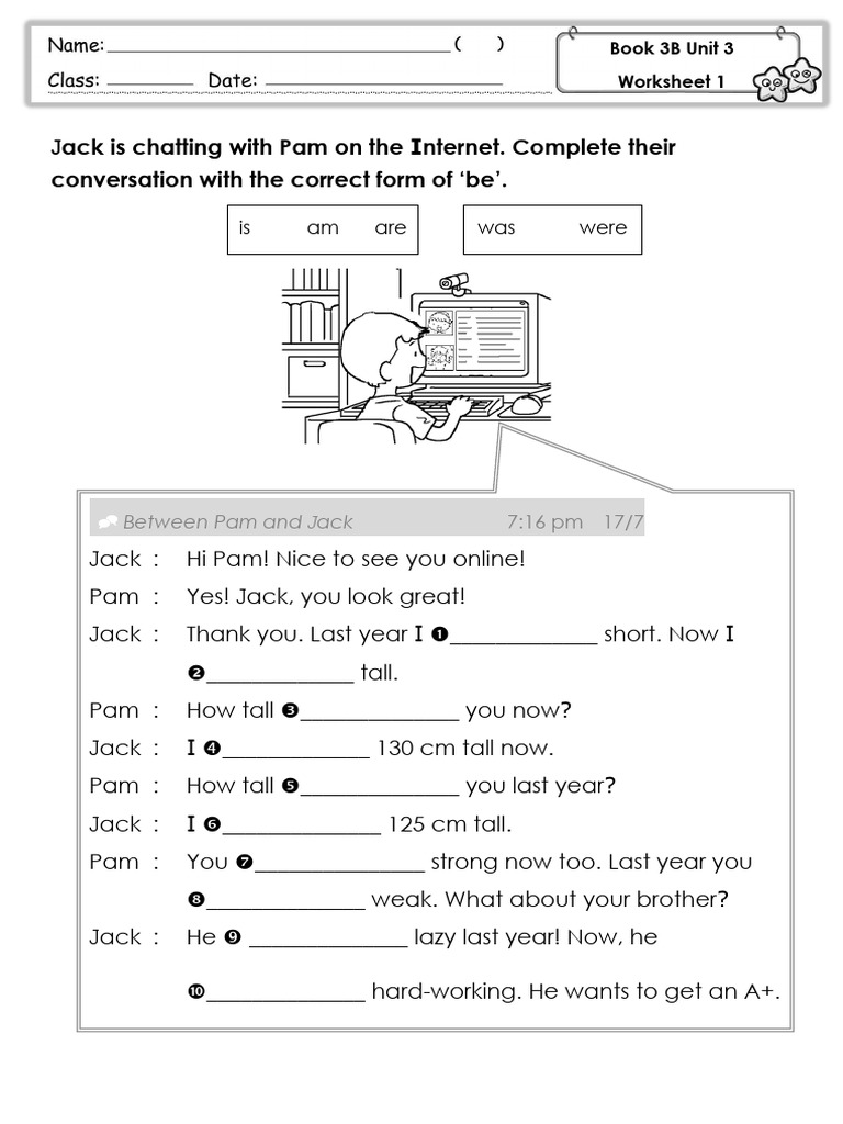 Revision Worksheet 1 (Unit 3) | PDF