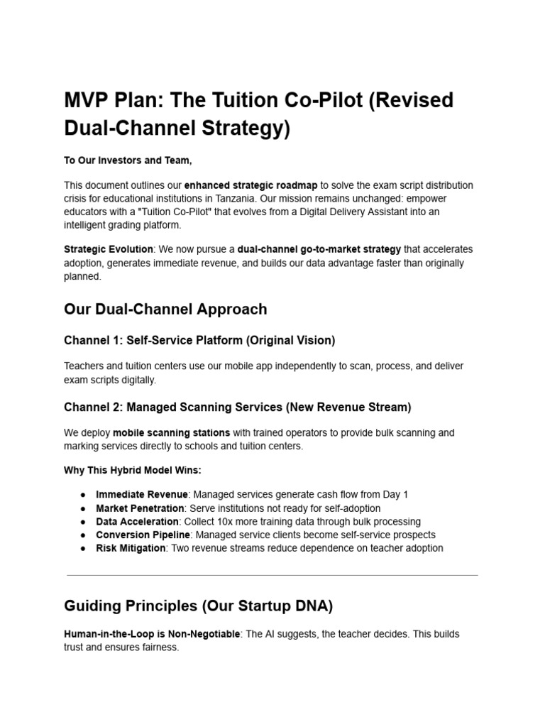0. MVP Plan Rev 02 - Google Docs | PDF | Artificial Intelligence ...