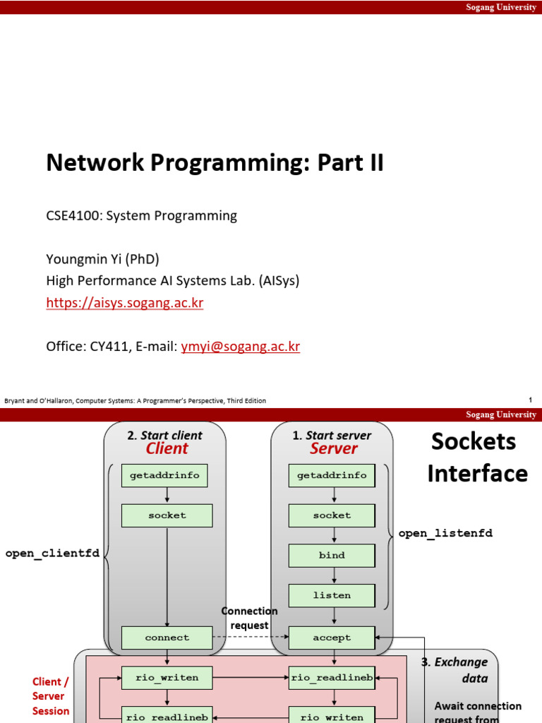 5-netprog2 | PDF | Network Socket | Communications Protocols