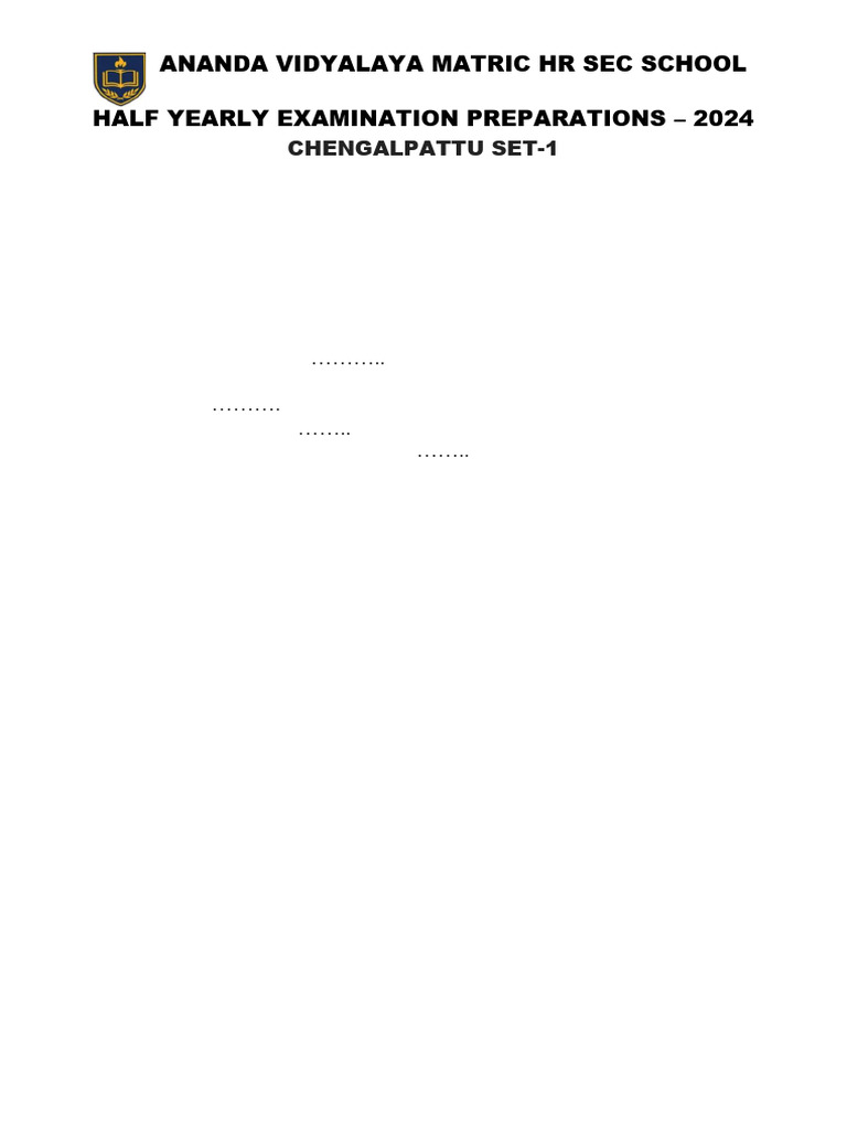 003 Half Yearly 35 Copys Booklet | PDF | Habits | Charles Dickens